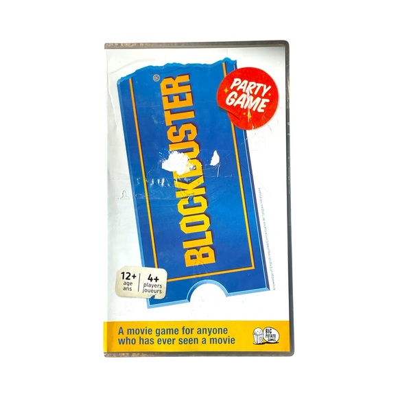 Games | Blockbuster Party Game Movie Trivia Board Game Vhs Case | Poshmark